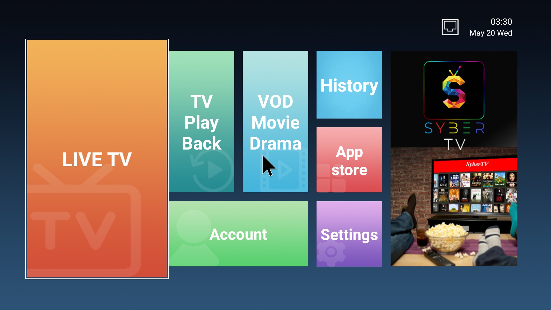 SyberTV - IPTV RELOAD.COM